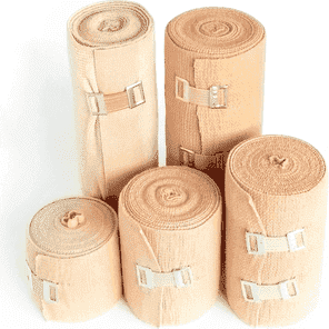 High Compression Elastic Bandage - Safe and Comfortable Support for Me ...